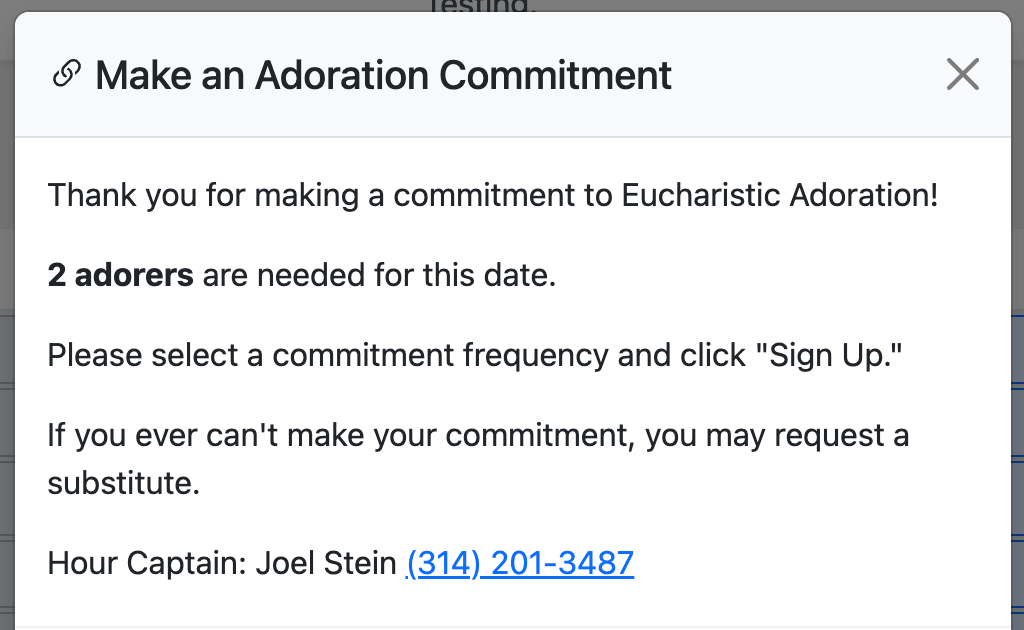 Captain Contact Info Is Now Included on the New Commitment Form · We ...